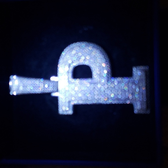 Accessories | Textured Silver Letter P Pendant | Poshmark